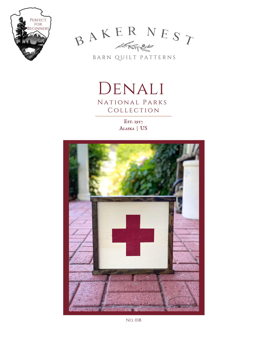 Denali Barn Quilt Pattern – Baker Nest