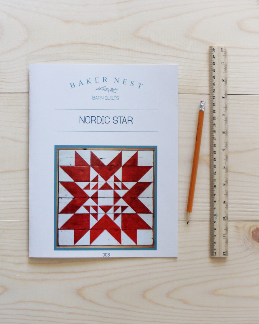 Nordic Star Barn Quilt Pattern – Baker Nest
